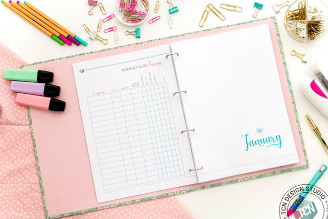 My Blog Planner Evolution (Before and After) - The Crafting Nook