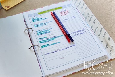 My Blog Planner Evolution (Before and After) - The Crafting Nook