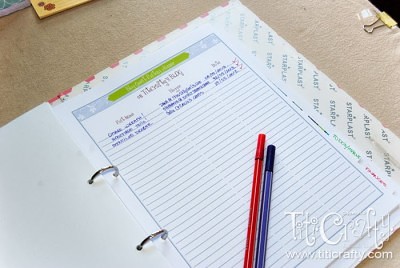 My Blog Planner Evolution (Before and After) - The Crafting Nook