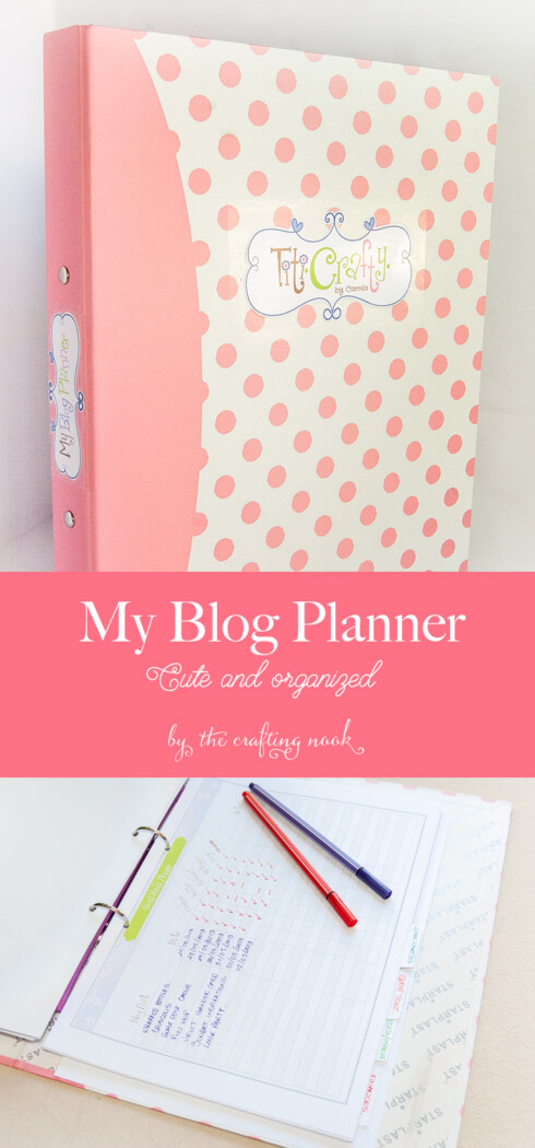 My Blog Planner Evolution (Before and After) - The Crafting Nook