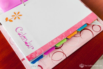 DIY Binder Dividers + Free Cut Files - The Crafting Nook