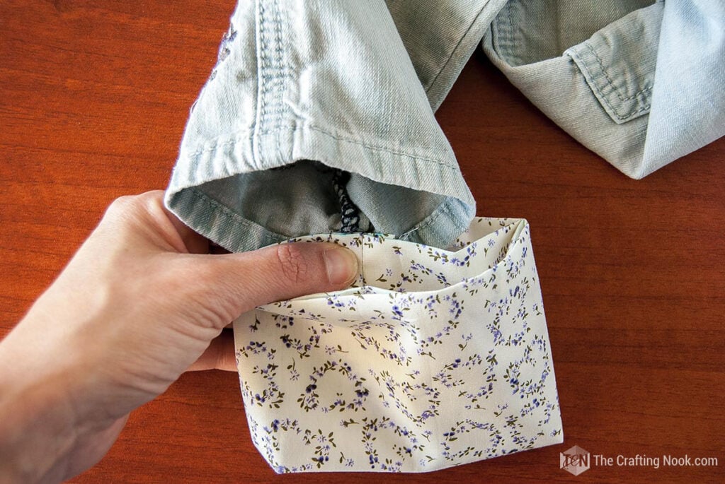 How to Lengthen Pants That Are Too Short - The Crafting Nook