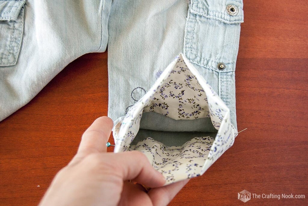 How to Lengthen Pants That Are Too Short - The Crafting Nook