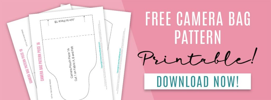 DIY Camera Bag Pattern for DSLR Cameras (Camera Pouch) - The Crafting Nook