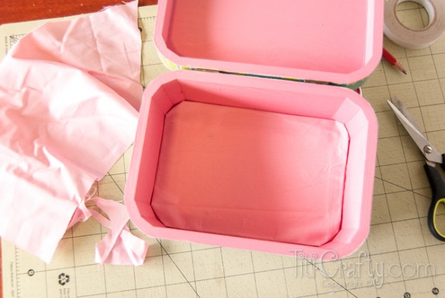 DIY Mod Podge Box for Jewelry Storage - The Crafting Nook