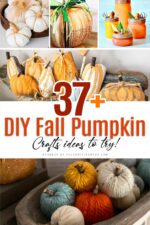 37+ DIY Fall Pumpkin Craft Ideas - The Crafting Nook
