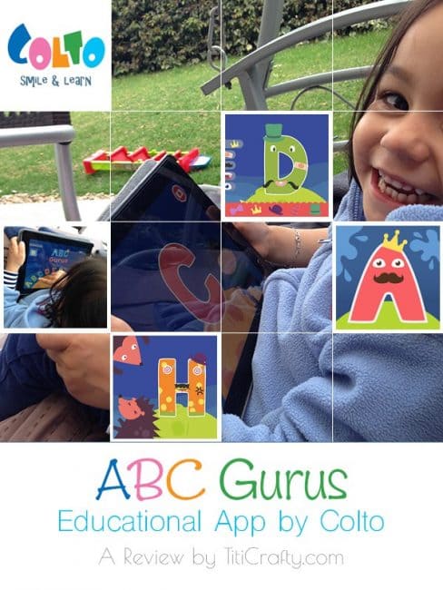 ABC Gurus Review Educational App by Colto | The Crafting Nook