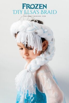 Frozen's DIY Elsa Braid Tutorial - The Crafting Nook