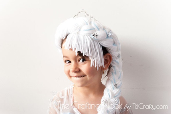 Frozen's DIY Elsa Braid Tutorial - The Crafting Nook