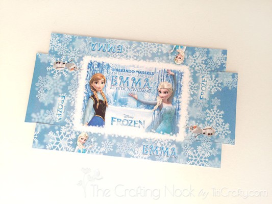 Frozen Themed Cake Box and Individual Cake Boxes - The Crafting Nook
