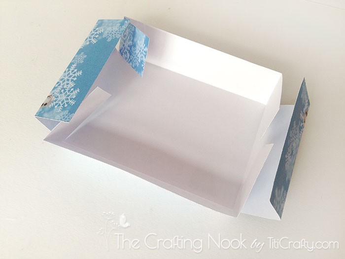 Frozen Themed Cake Box and Individual Cake Boxes - The Crafting Nook