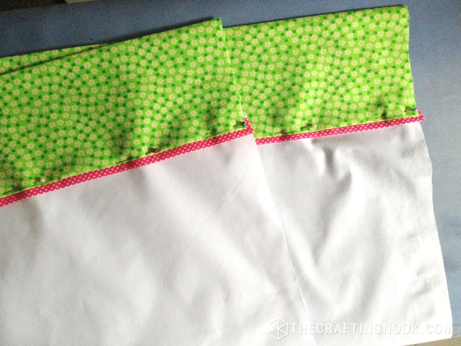 How to Make a Pillowcase in 20 Minutes or Less - The Crafting Nook