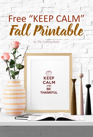 Free Keep Calm Fall Printable (Available in Size Letter or A4) - The ...