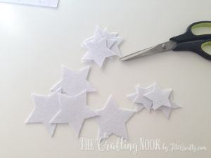 Glittered Twine Star Christmas Ornament | The Crafting Nook