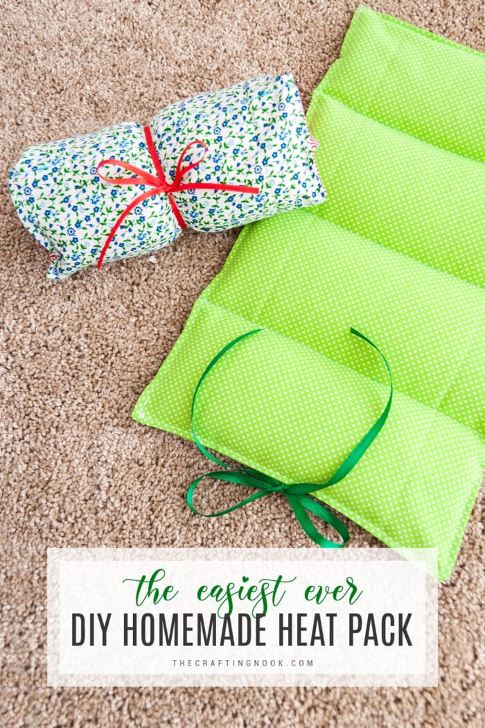 The Easiest Homemade DIY Heating Pad Ever - The Crafting Nook