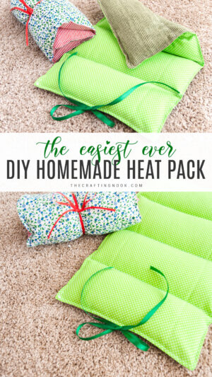 The Easiest Homemade DIY Heating Pad Ever - The Crafting Nook