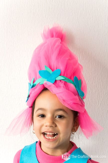 How to Make Poppy Troll Costume (with video) - The Crafting Nook