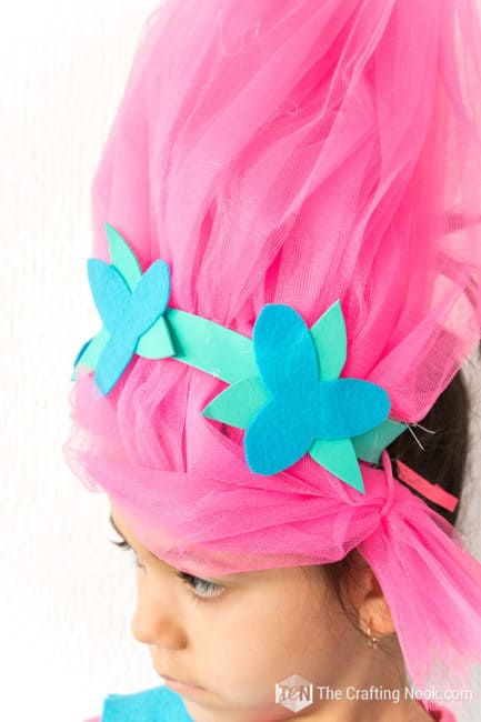 How to Make Poppy Troll Costume (with video) - The Crafting Nook