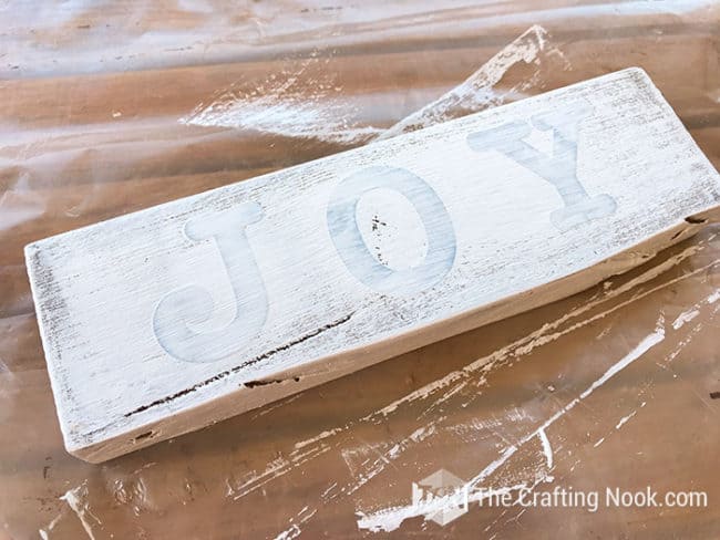 DIY Mini Christmas Wood Sign Ornaments - The Crafting Nook