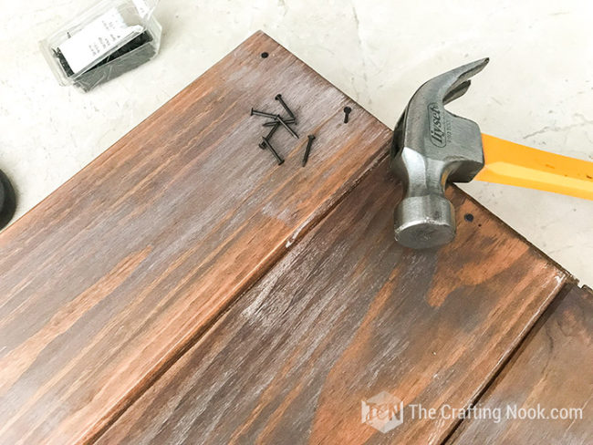 DIY Rustic Wooden Sign Electrical Panel Cover - The Crafting Nook