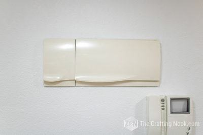 DIY Rustic Wooden Sign Electrical Panel Cover - The Crafting Nook