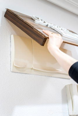 DIY Rustic Wooden Sign Electrical Panel Cover - The Crafting Nook