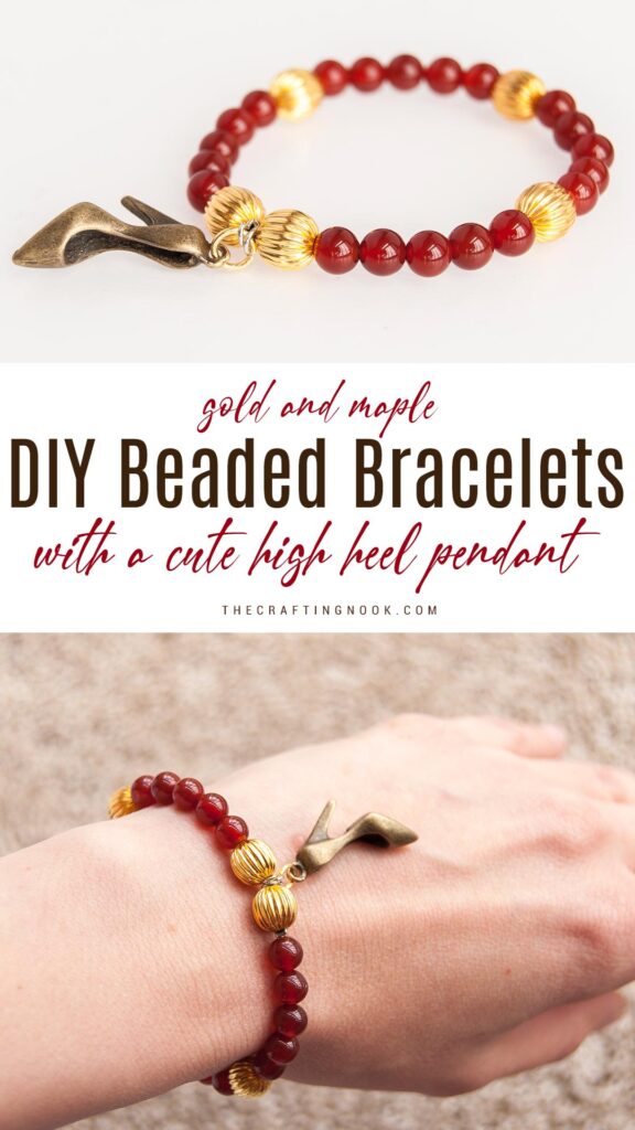 Fall Beaded Bracelets DIY Tutorial - The Crafting Nook