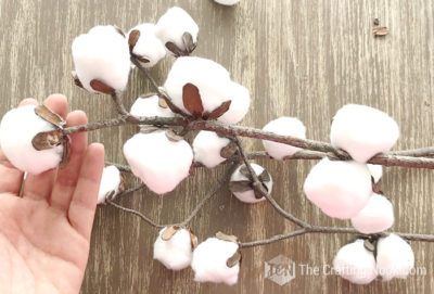 DIY Cotton Stems (In a few Simple Steps) - The Crafting Nook
