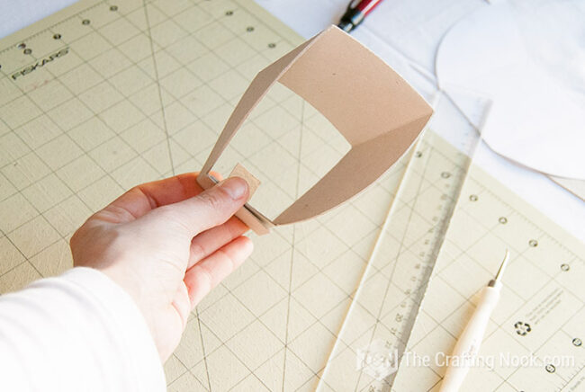 DIY Bounce Card for Built-In DSLR Camera Flashes - The Crafting Nook