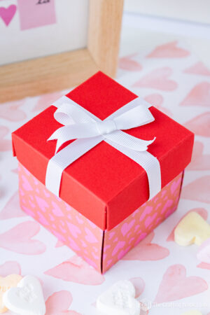DIY Valentine Favor Box for Candy and Small Gifts - The Crafting Nook