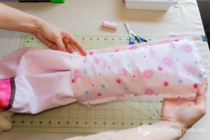 DIY Wall Hanging Diaper Stacker - The Crafting Nook