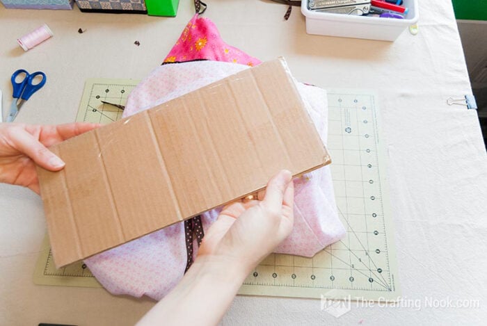 DIY Wall Hanging Diaper Stacker - The Crafting Nook