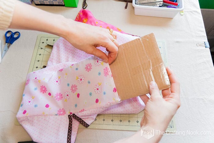 DIY Wall Hanging Diaper Stacker - The Crafting Nook