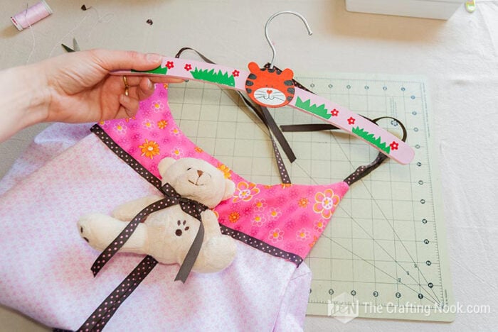 DIY Wall Hanging Diaper Stacker - The Crafting Nook