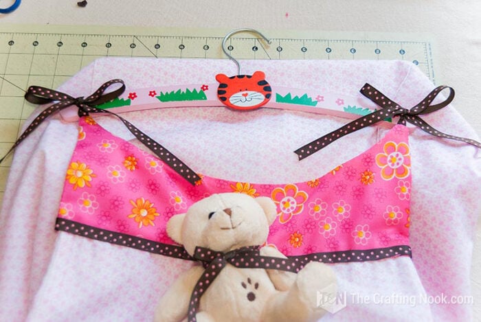 DIY Wall Hanging Diaper Stacker - The Crafting Nook