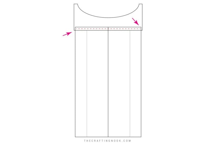 DIY Wall Hanging Diaper Stacker - The Crafting Nook