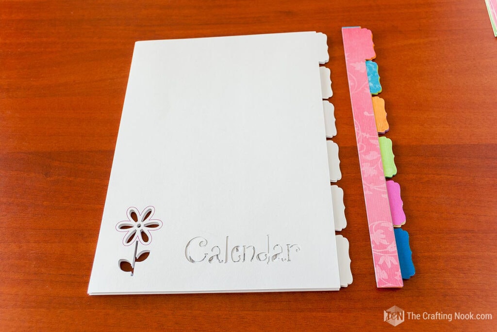 DIY Binder Dividers + Free Cut Files - The Crafting Nook