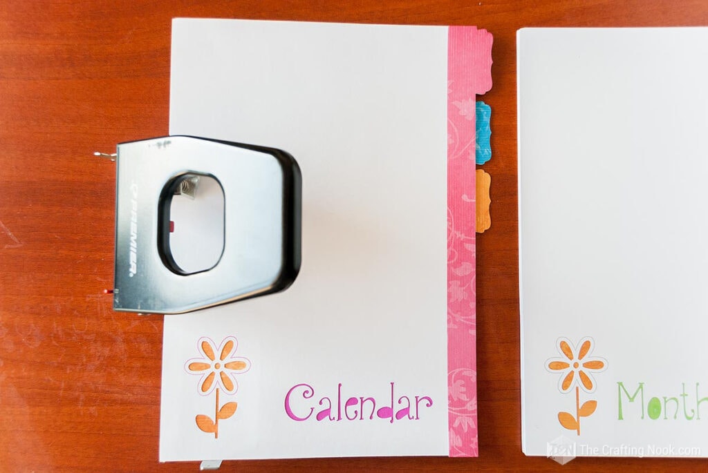 DIY Binder Dividers + Free Cut Files - The Crafting Nook