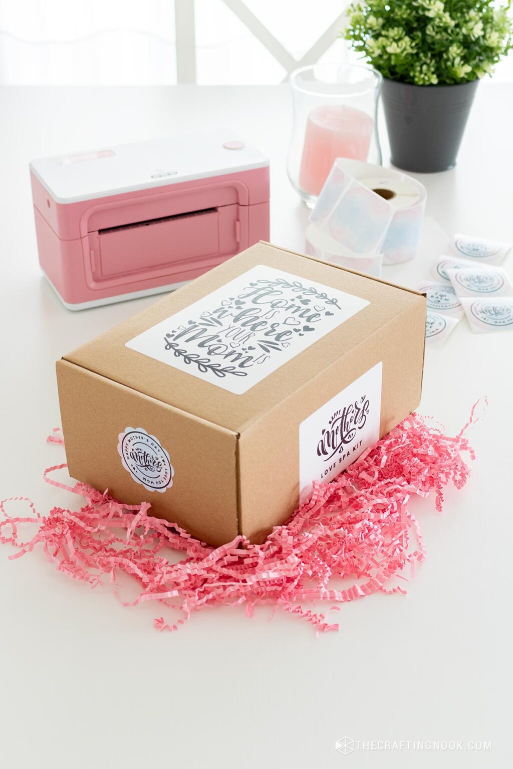 Relaxing DIY Spa Kit for Mother's Day - The Crafting Nook