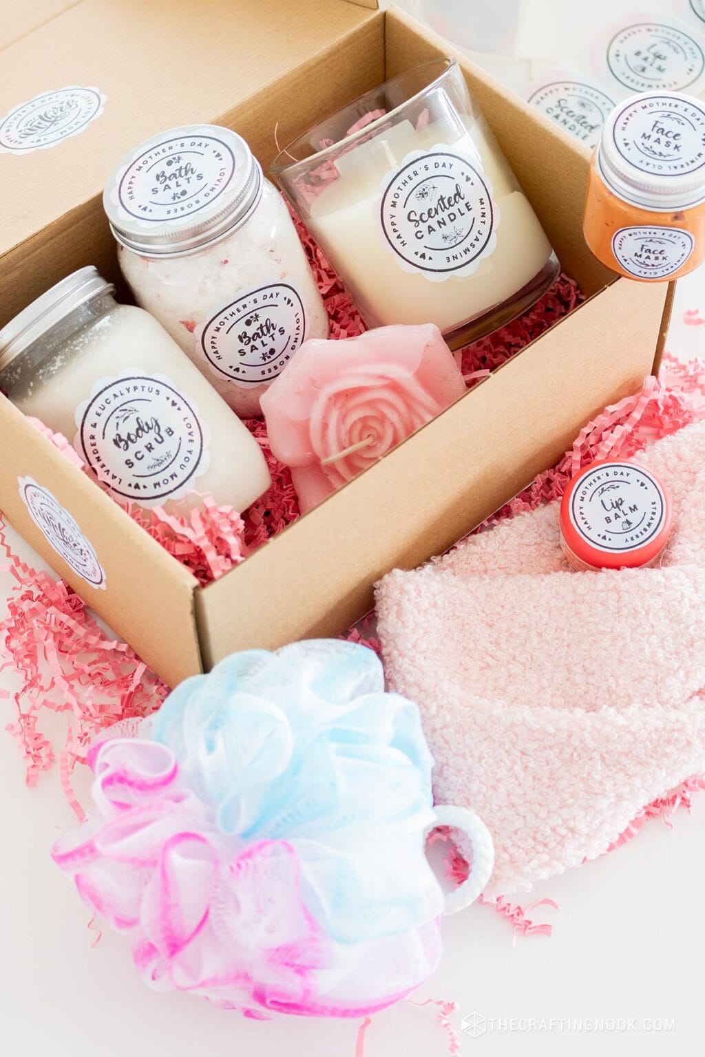 Relaxing DIY Spa Kit for Mother's Day - The Crafting Nook