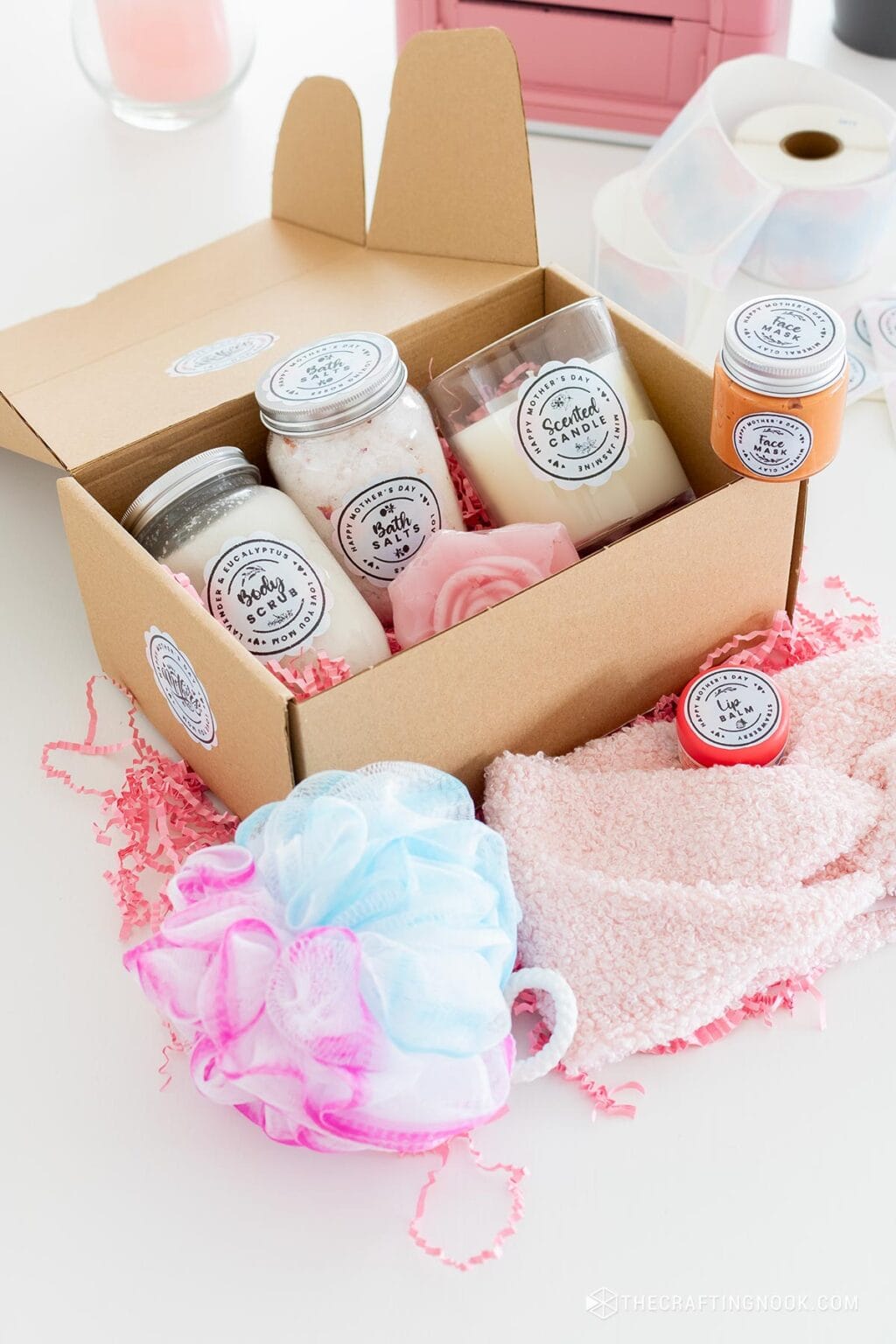 Relaxing DIY Spa Kit for Mother's Day - The Crafting Nook