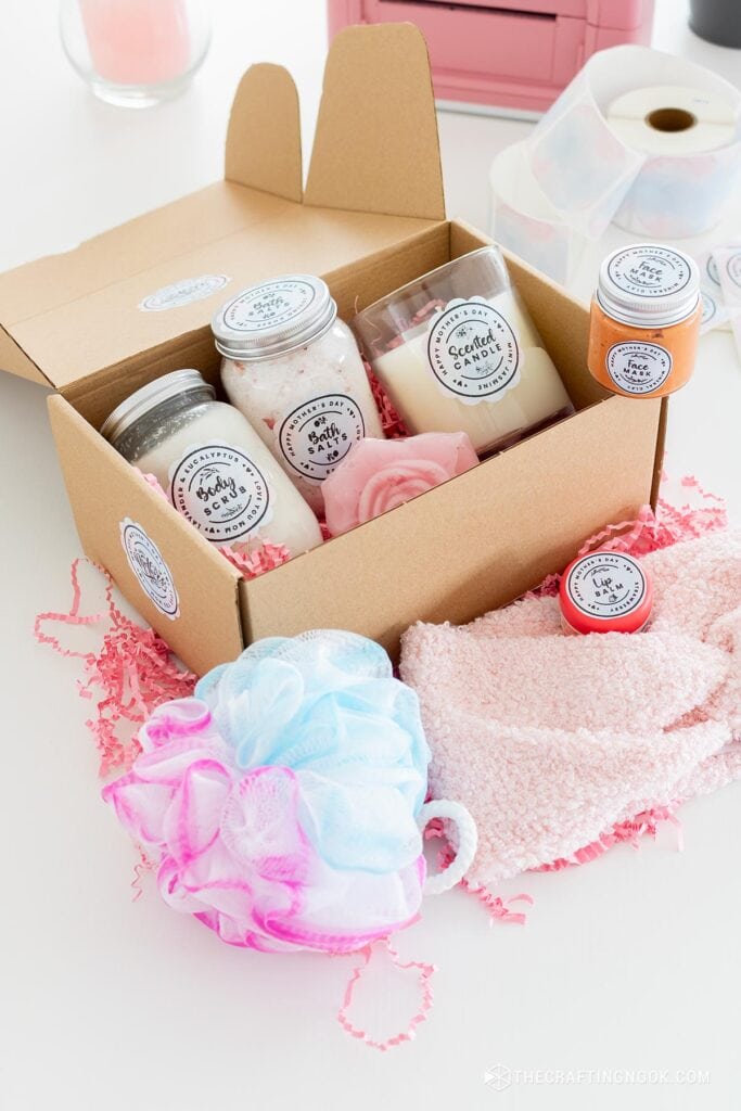 Relaxing DIY Spa Kit for Mother's Day - The Crafting Nook